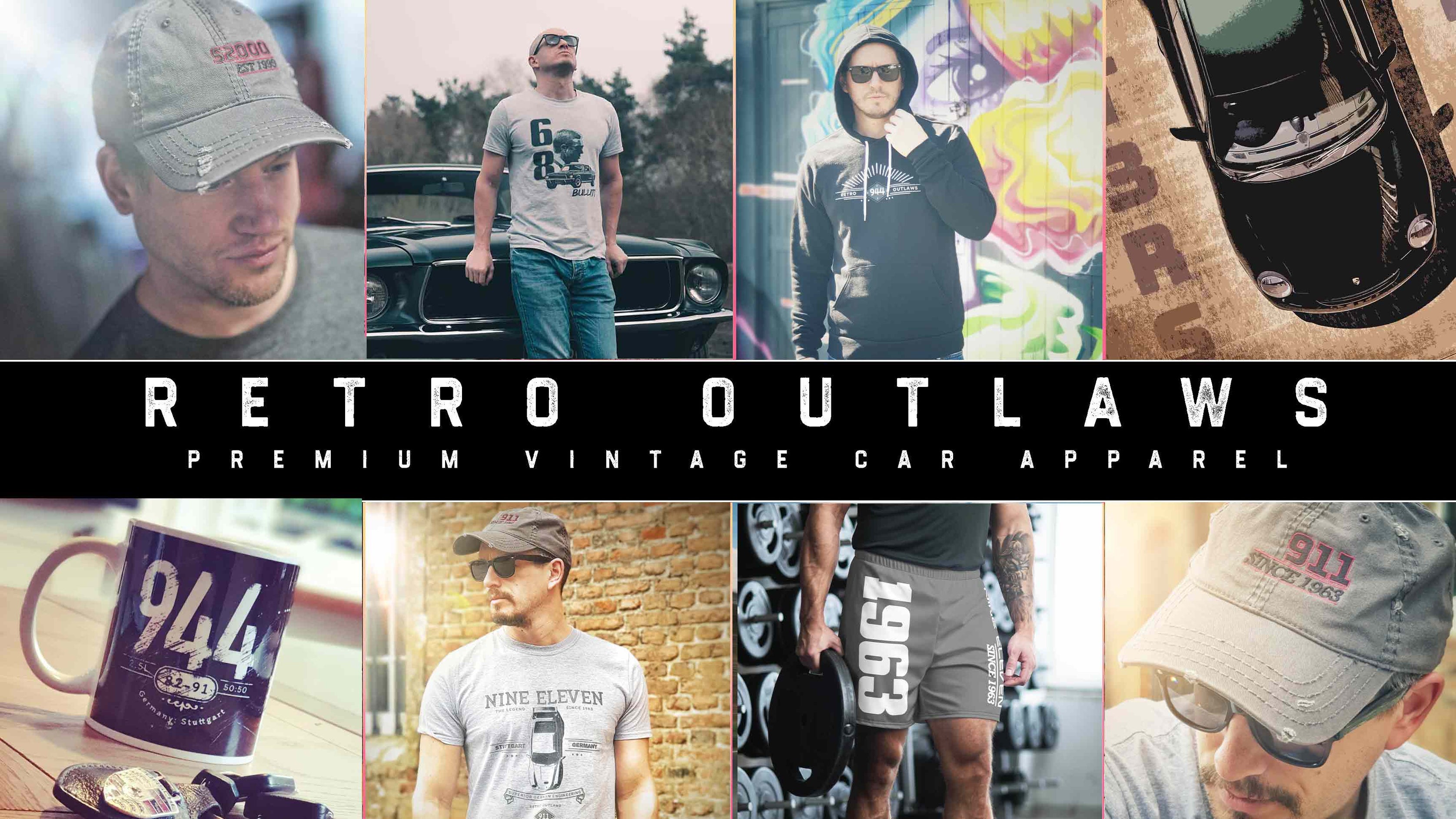 Retro Outlaws | Outlaw, Porsche, 944, Boxster, Sports Car Clothing