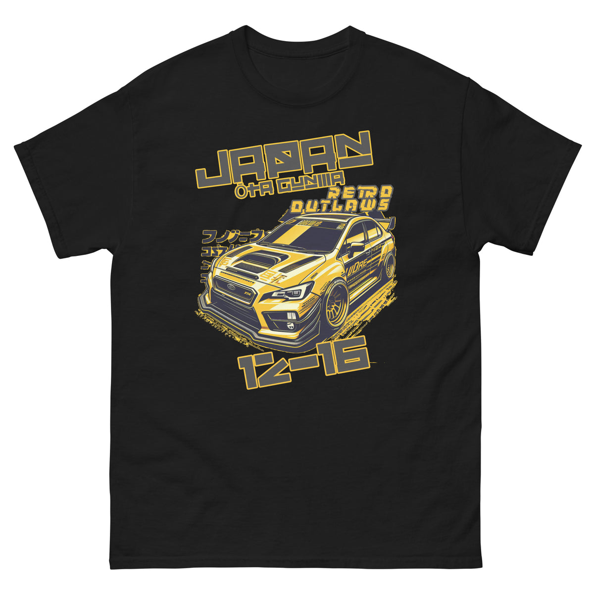 Subie Technoir 4th Gen T-Shirt | JDM Cyberpunk | – Retro Outlaws