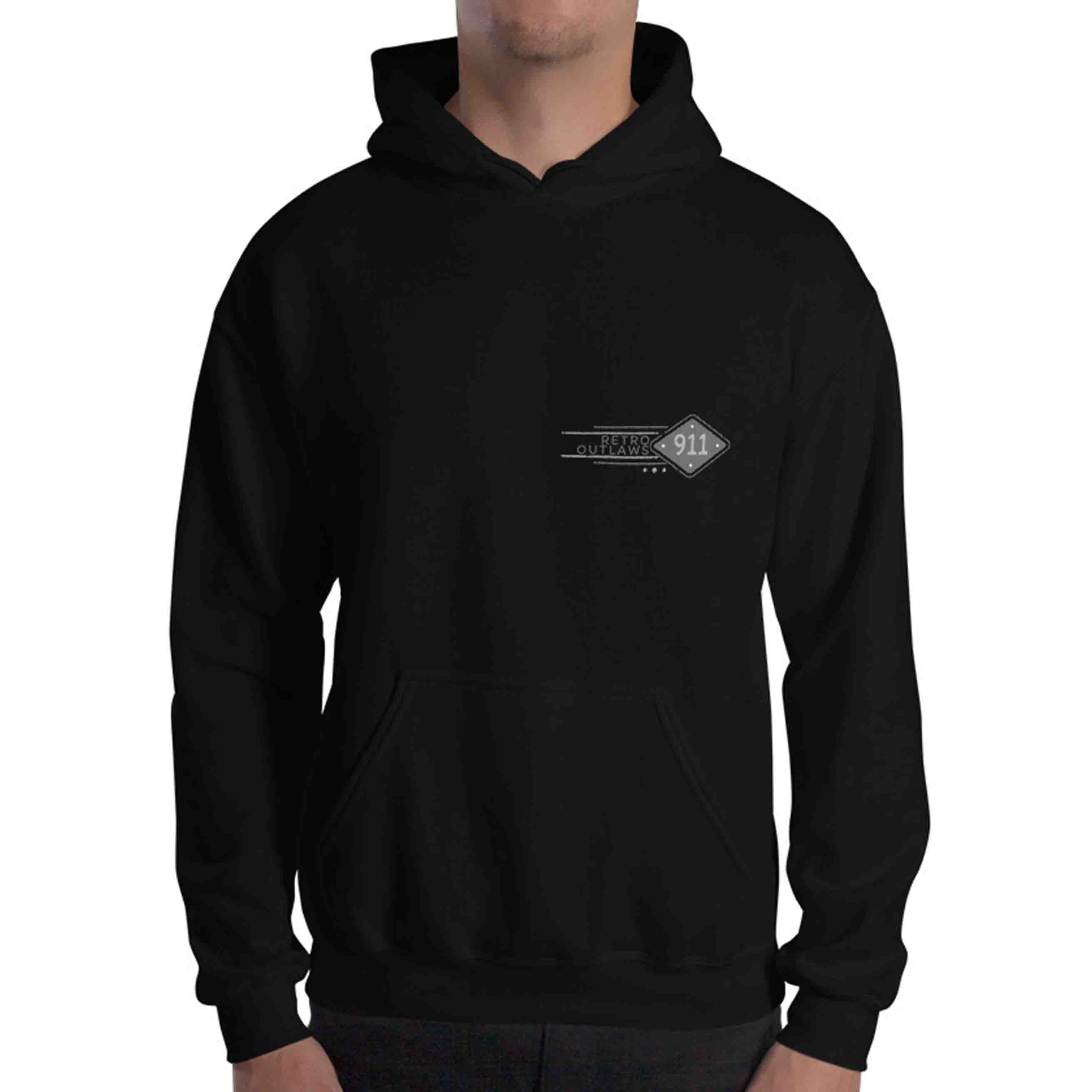 Porsche Outlaw Hoodie Gifts for Him | – Retro Outlaws