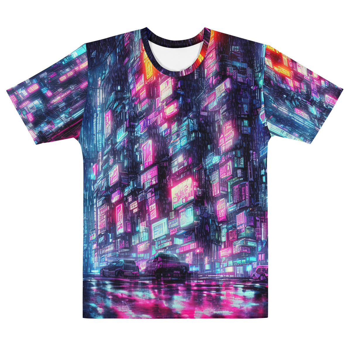 Cyberpunk Neon Noir T-Shirt | Clothing | Apparel | – Retro Outlaws